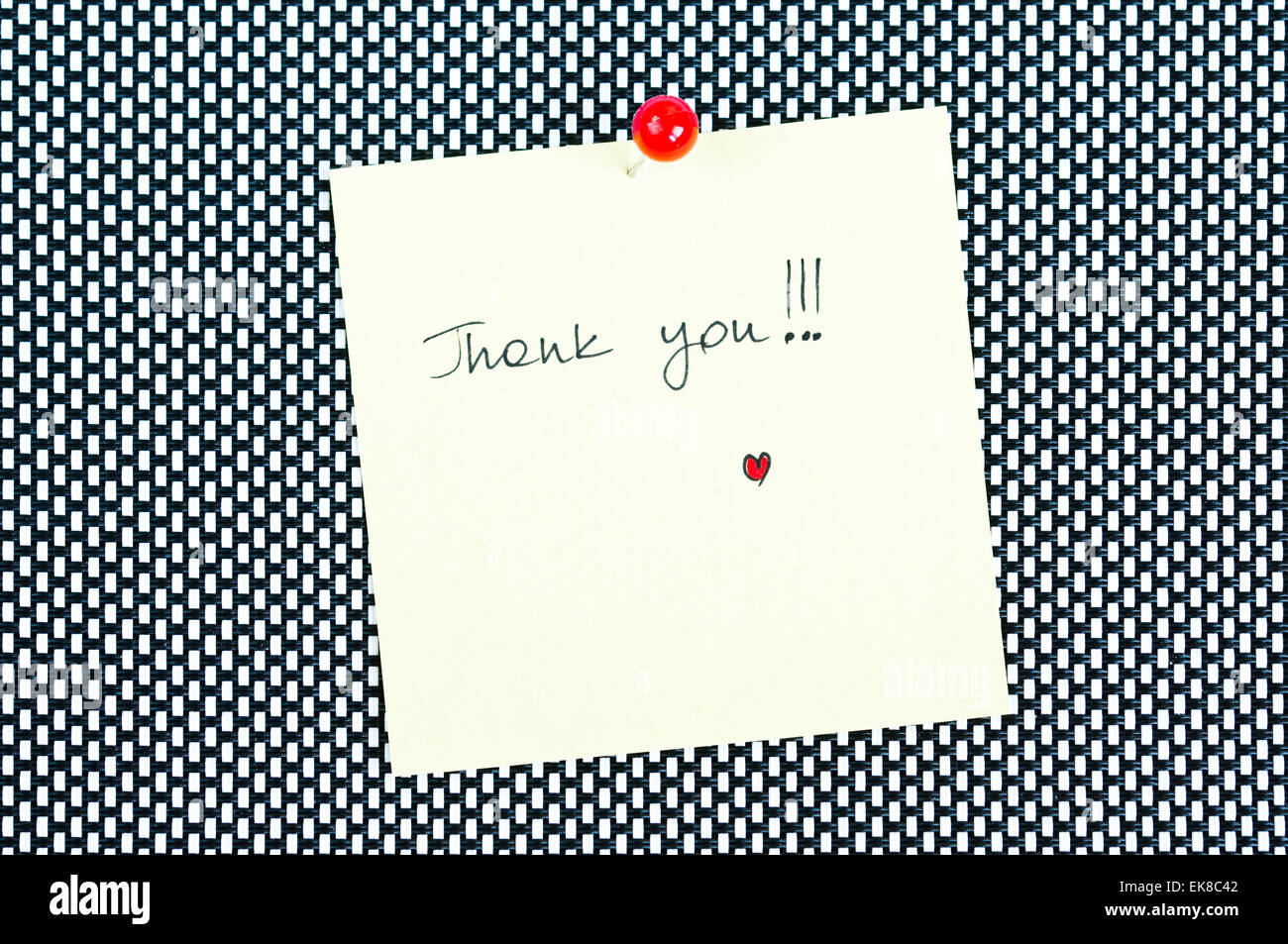 Sticky note thank you hi-res stock photography and images - Alamy