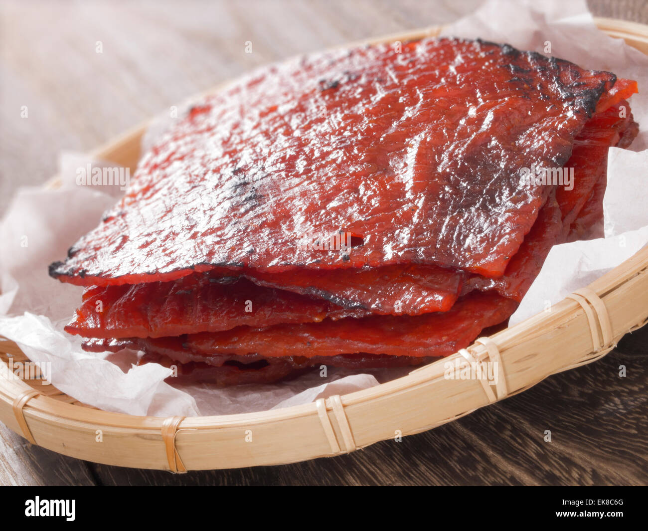 basket of chinese bakkwa Stock Photo - Alamy