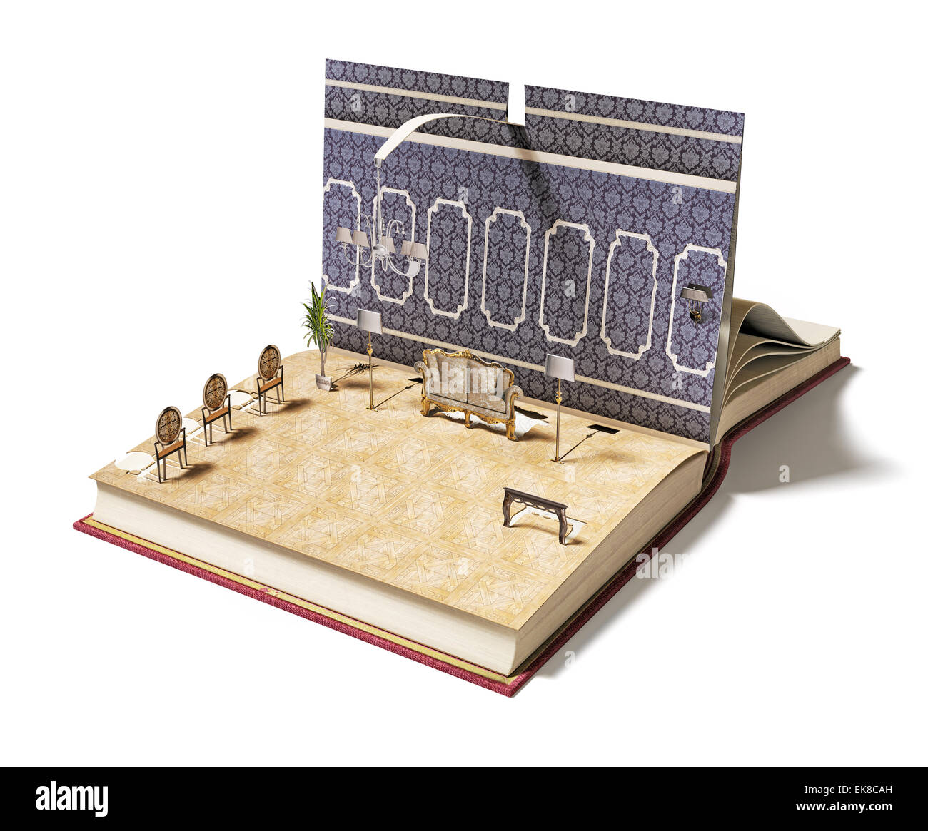 Interior in book hi-res stock photography and images - Alamy