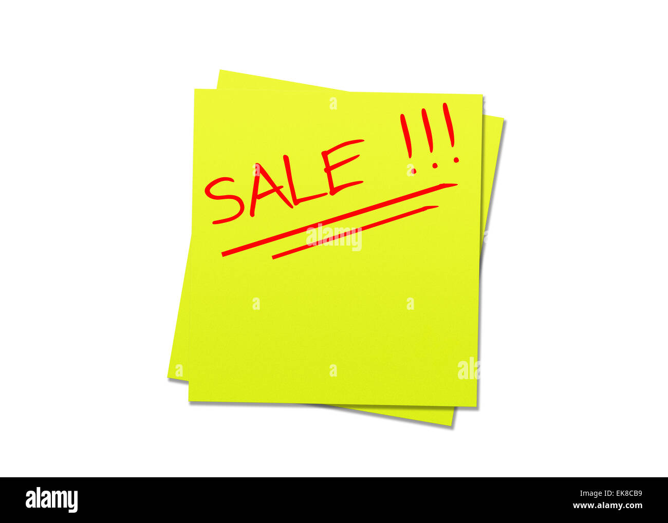 Sticky note sale Stock Photo - Alamy