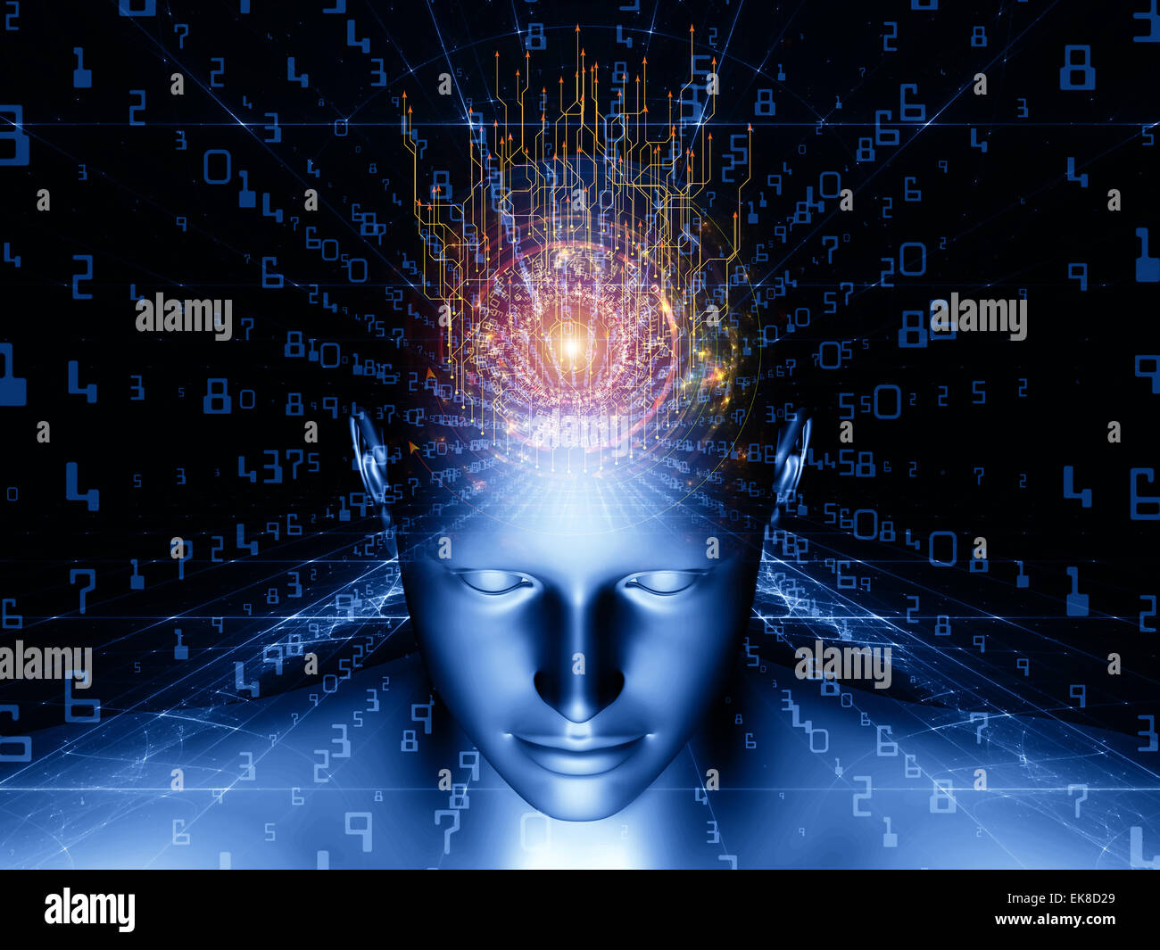 Beyond Digital Thinking Stock Photo - Alamy