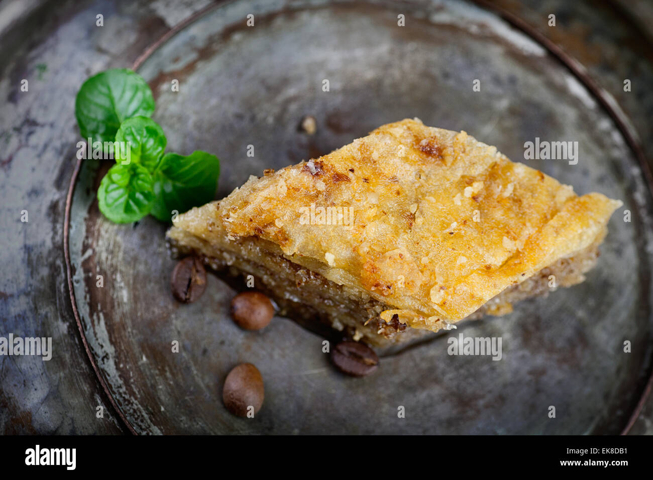 Baklava pastry dessert Stock Photo - Alamy
