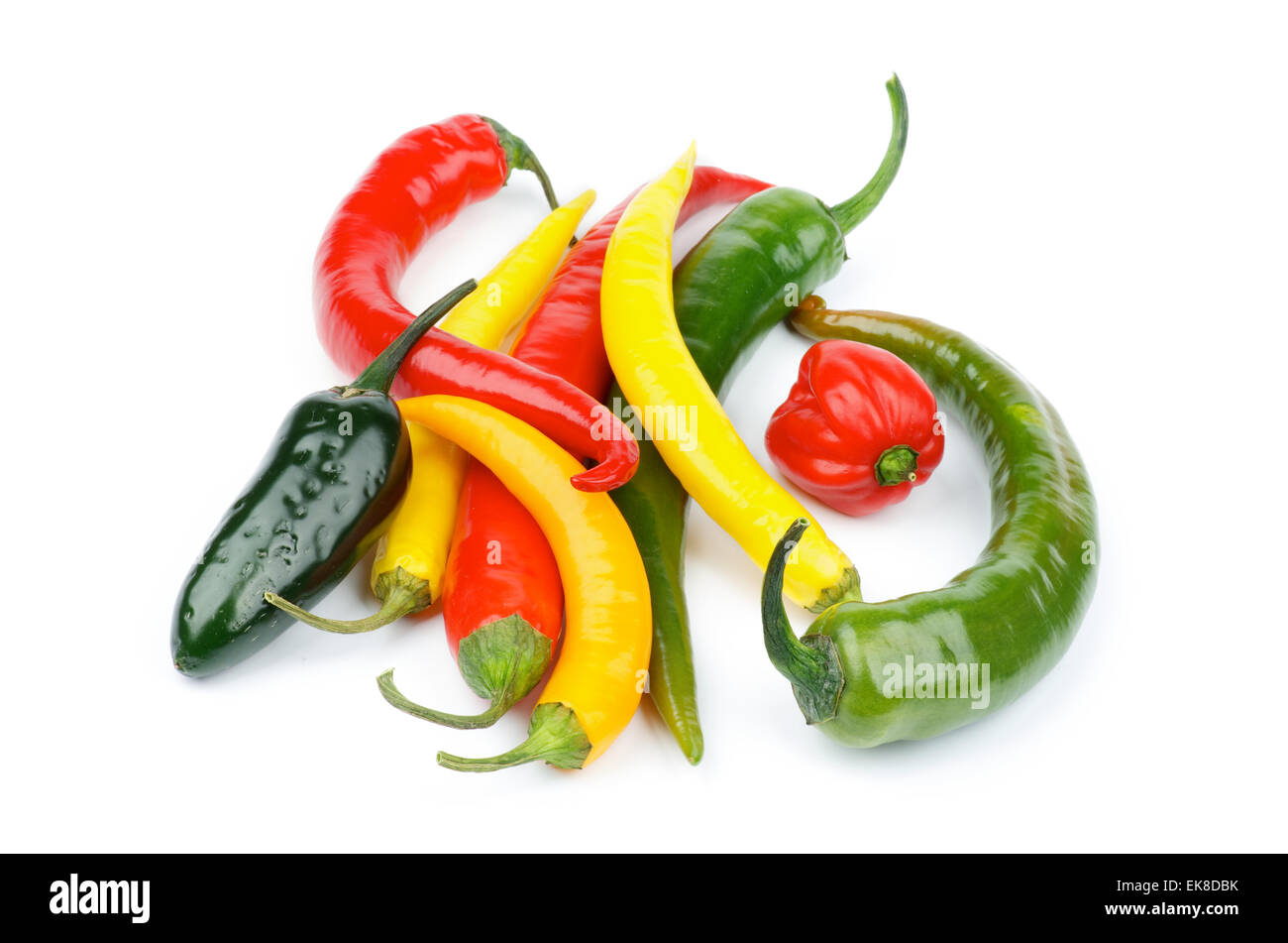Collection red orange chili hi-res stock photography and images - Alamy