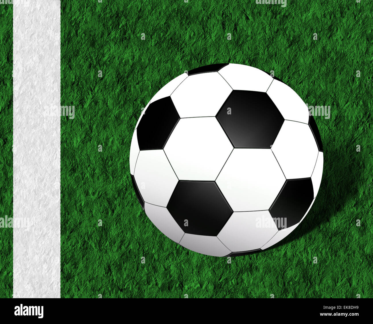 Soccer ball texture background 3d hi-res stock photography and images ...