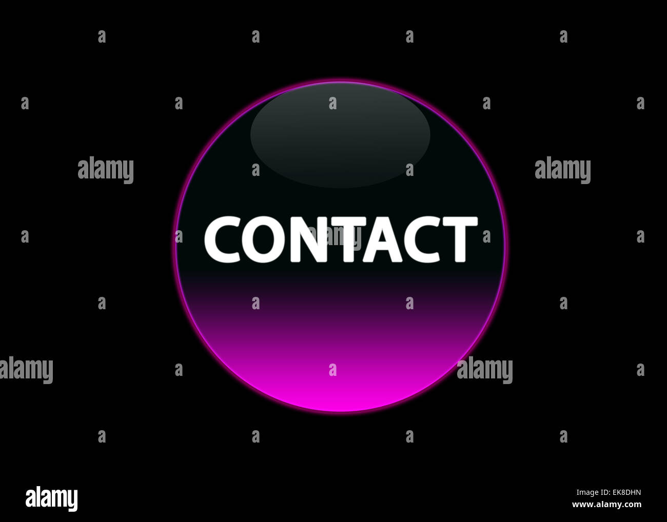 Abstract contact icons neon light hi-res stock photography and images ...