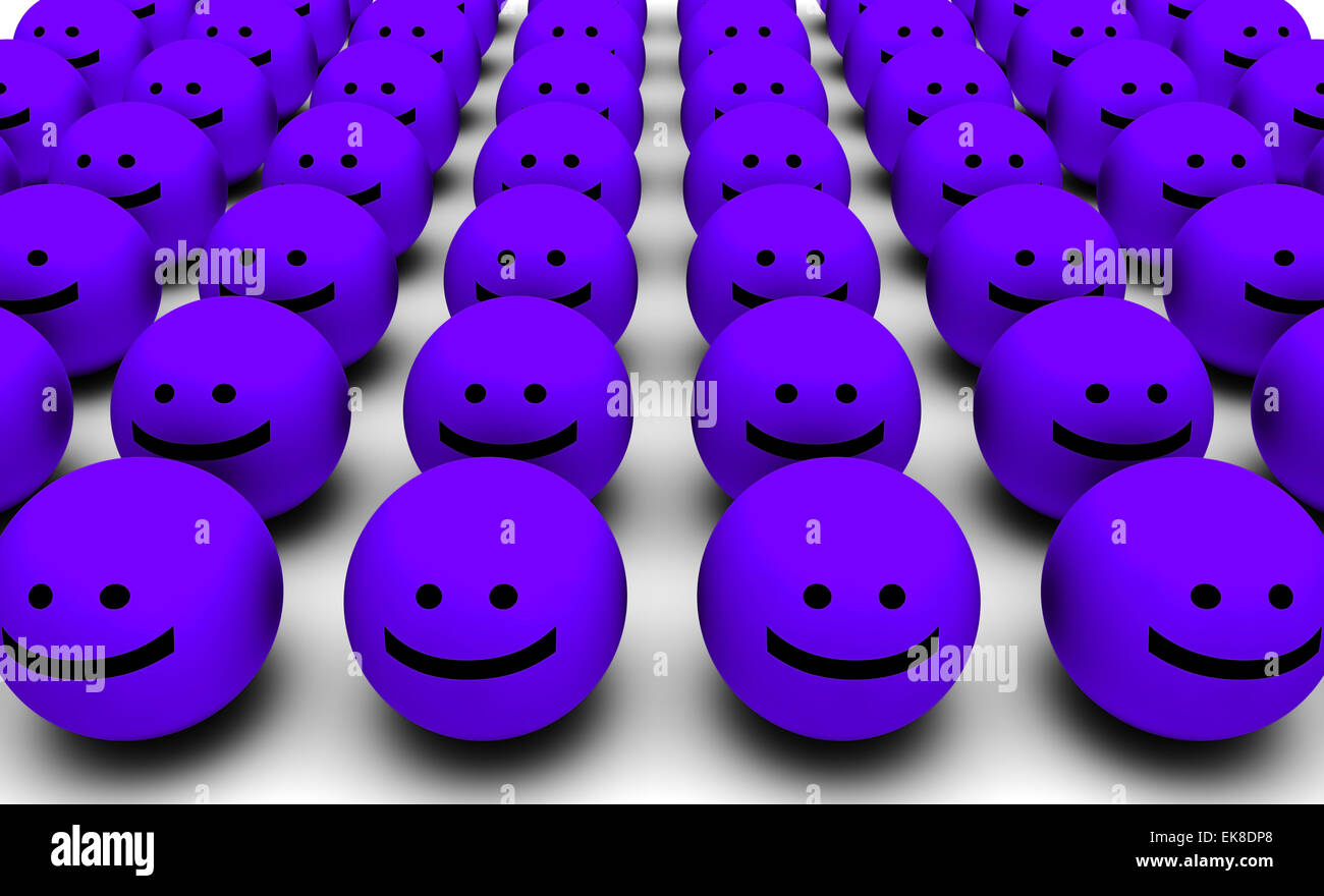 Shiny Happy People Stock Photo - Alamy