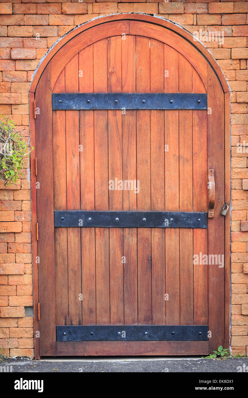 wood door vintage style Stock Photo - Alamy