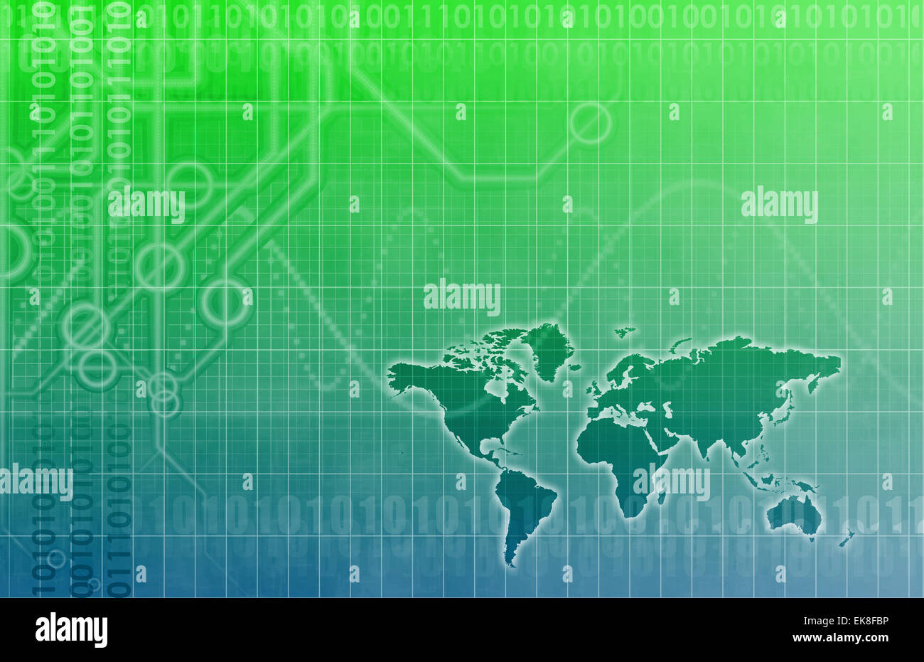 Global Business Abstract Background Stock Photo - Alamy
