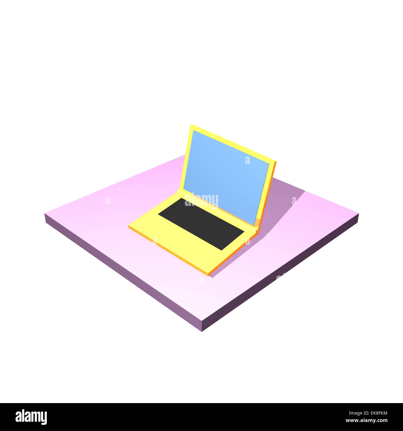 Simple symbols computer Cut Out Stock Images & Pictures - Alamy