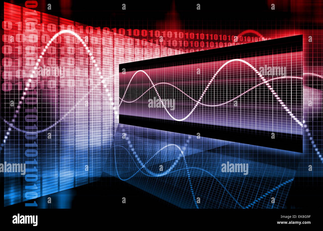 A Corporate Data Diagram Stock Photo - Alamy