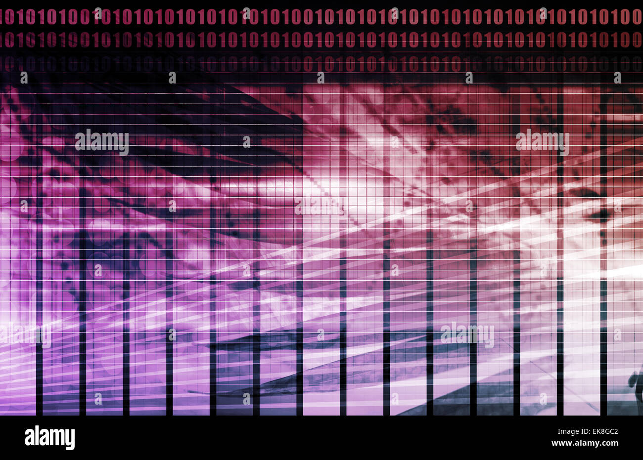 Purple Energy Spectrum Stock Photo - Alamy