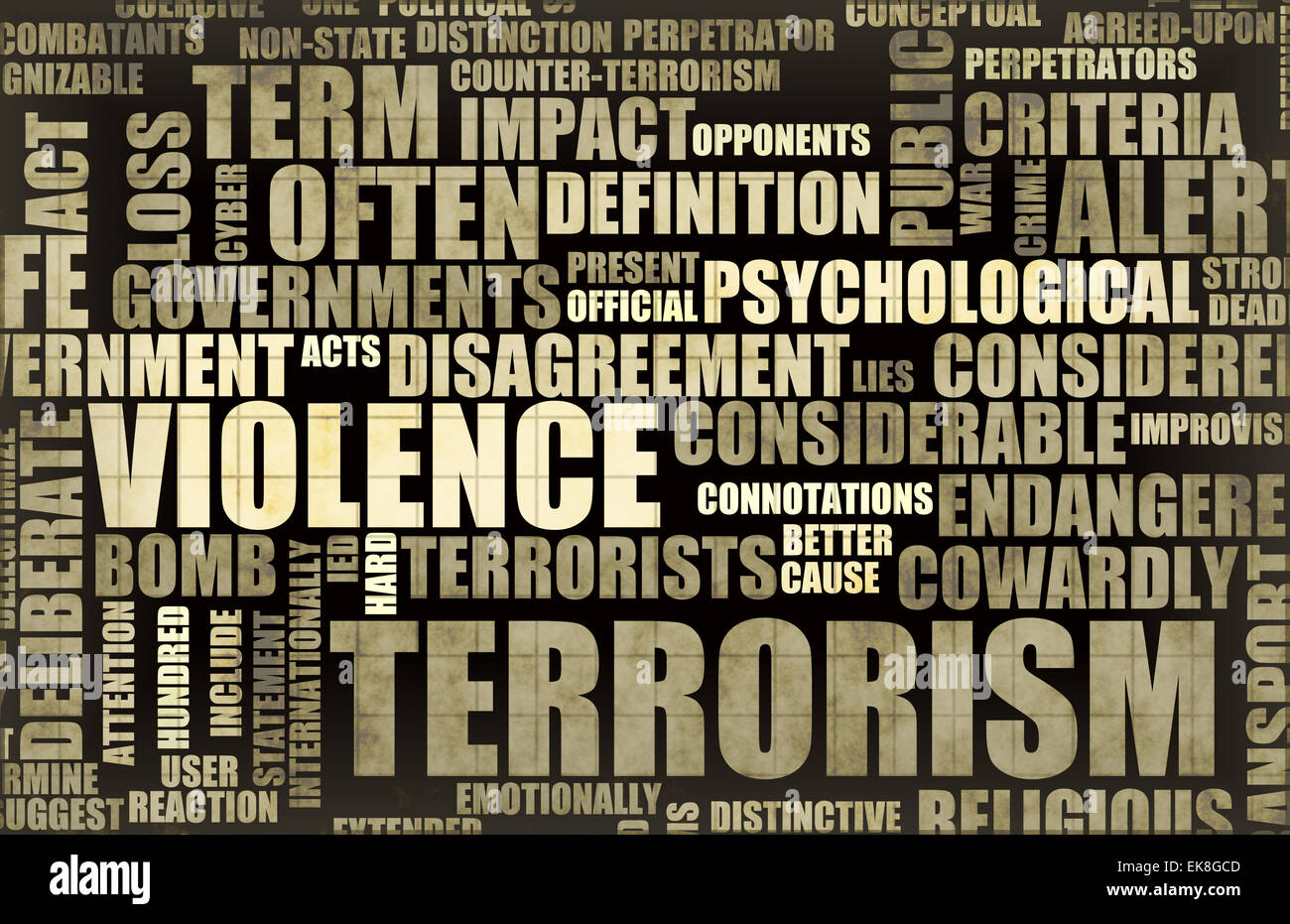 News Headline Terrorism Stock Photo - Alamy