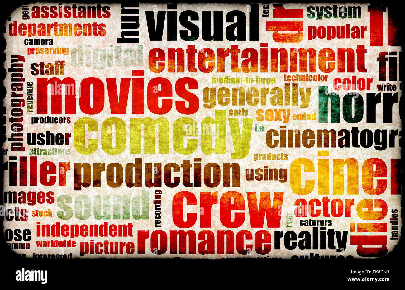 Film genres hi-res stock photography and images - Alamy