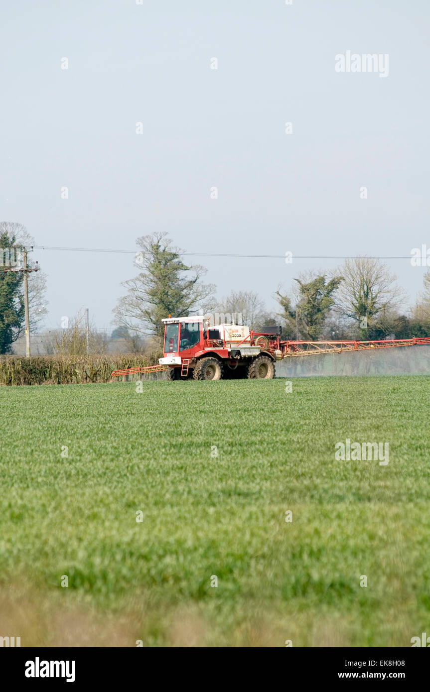 tractor spraying crops crop spraying tractors field fields farm farming ...