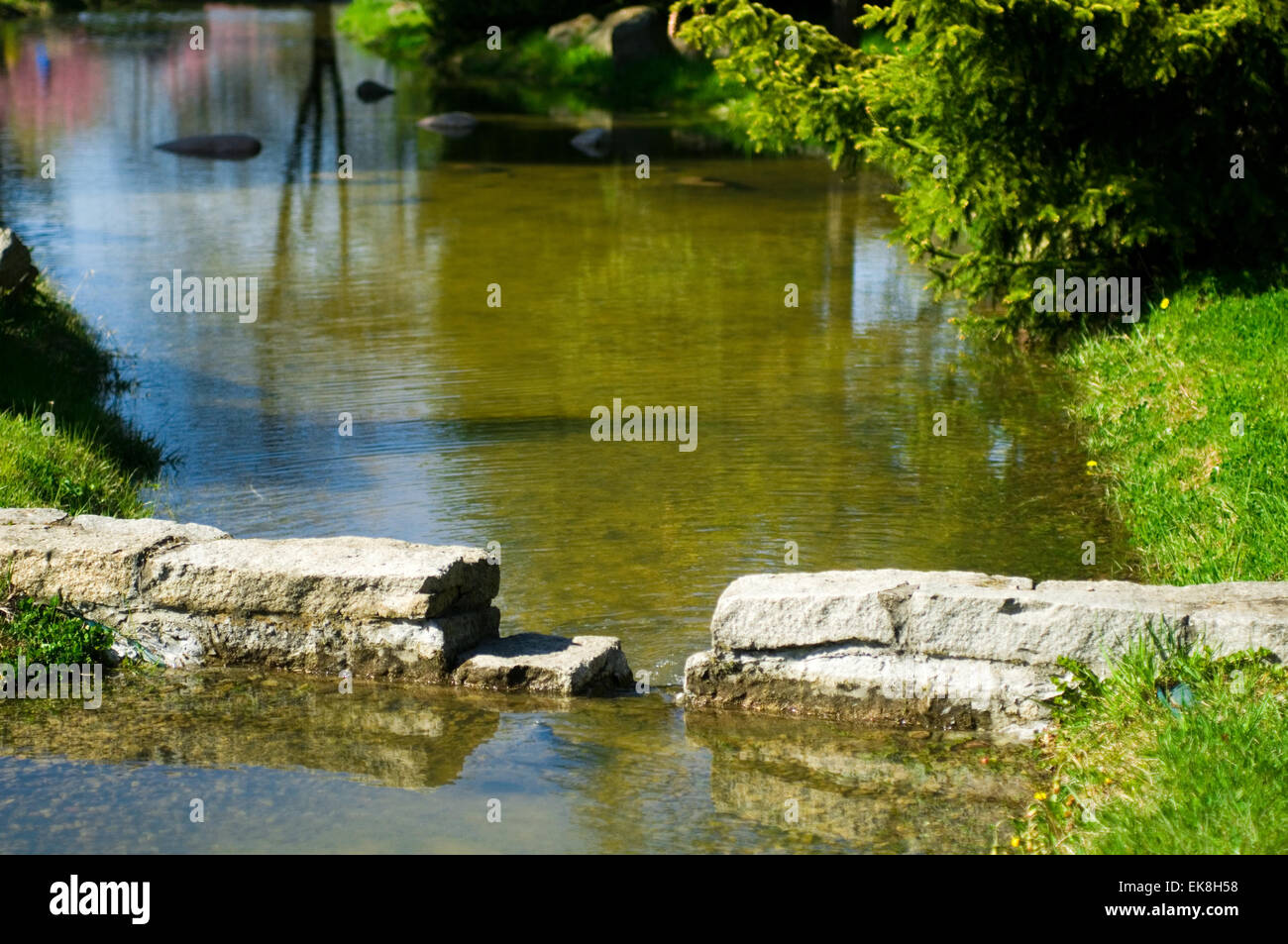 japanese garden. spring Stock Photo - Alamy