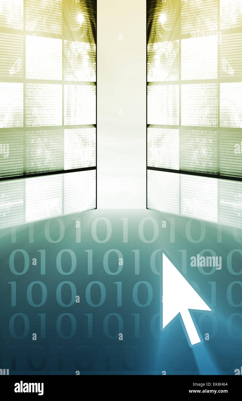 Futuristic Technology Abstract Stock Photo - Alamy