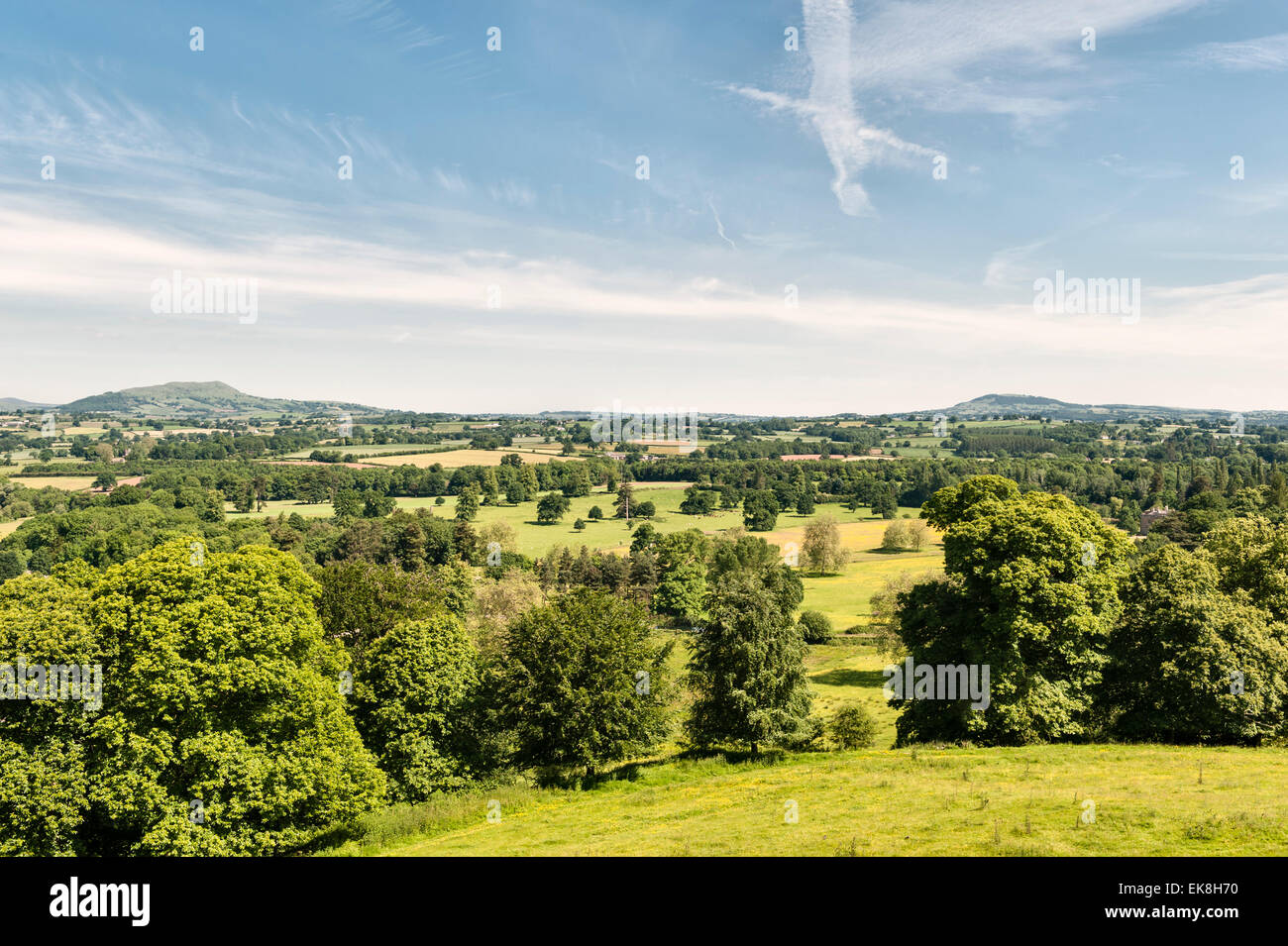The view from Clytha Castle (an 18c folly available to rent from the ...
