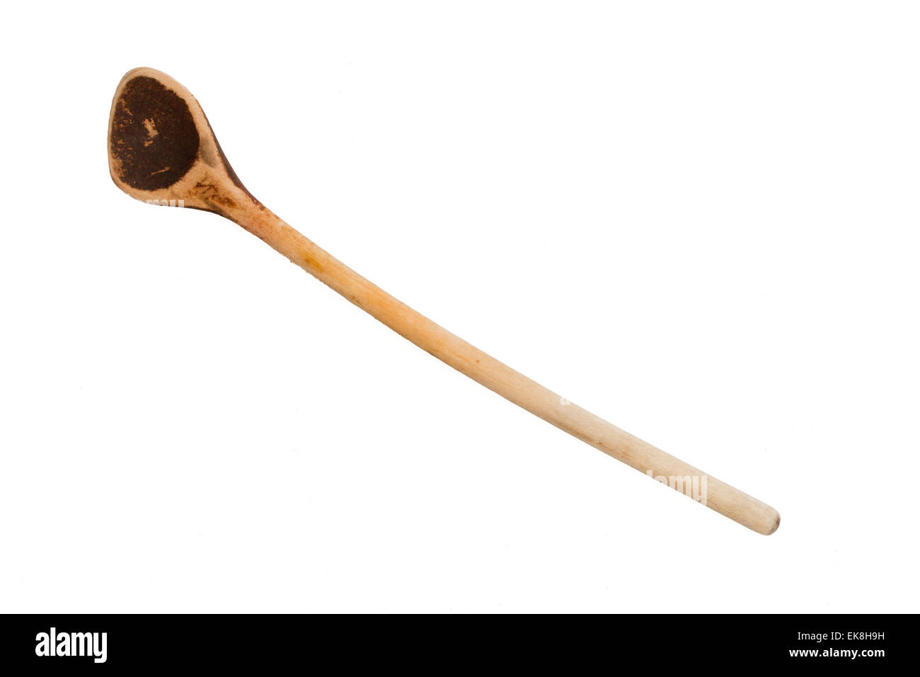 Wooden spoon isolated as needed Cut Stock Photo - Alamy