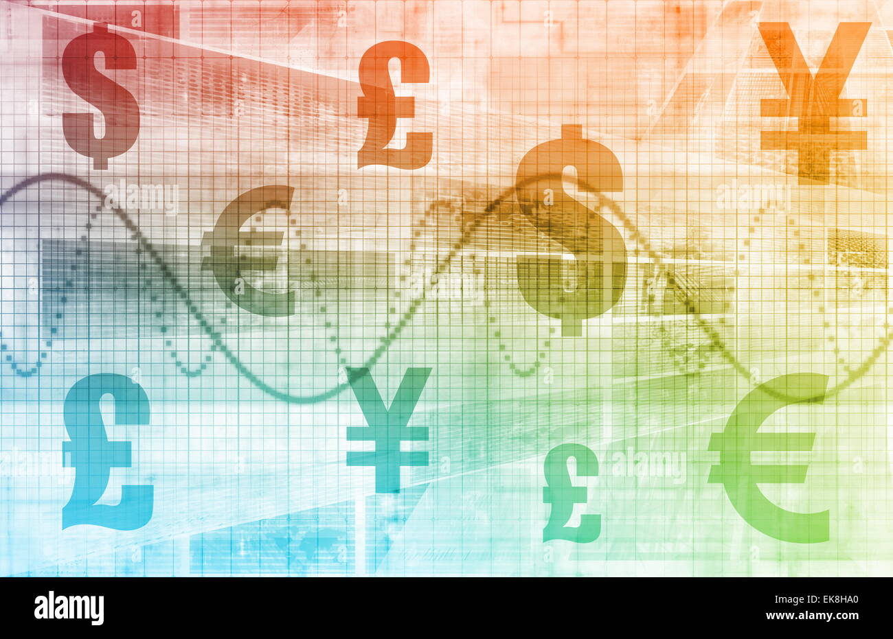 Currencies collage hi-res stock photography and images - Alamy