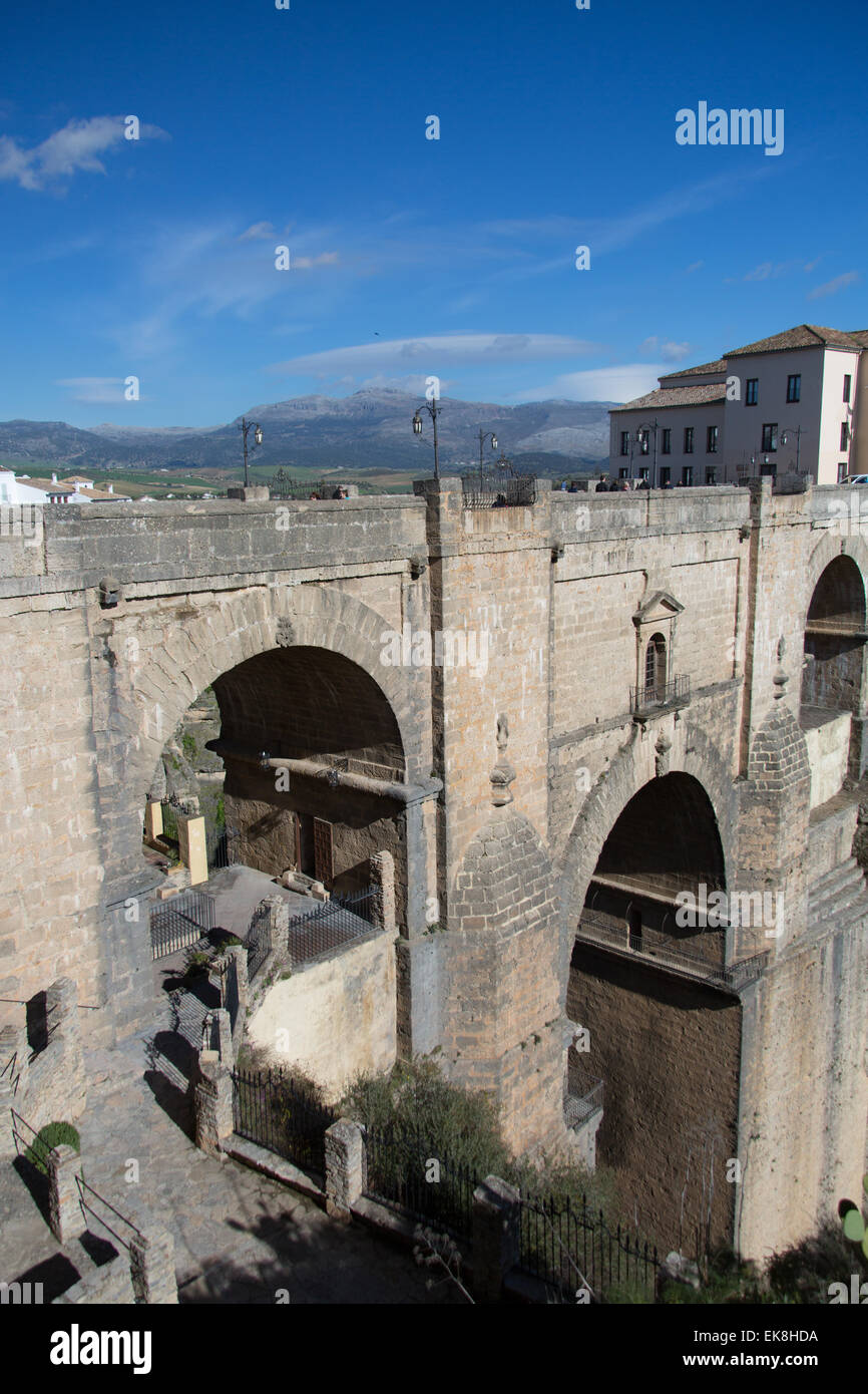 The Puente Nuevo bridge in Ronda Spain Stock Photo - Alamy
