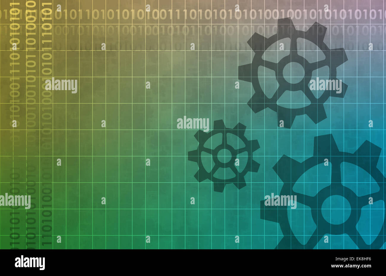 Cog blueprint background gear hi-res stock photography and images - Alamy