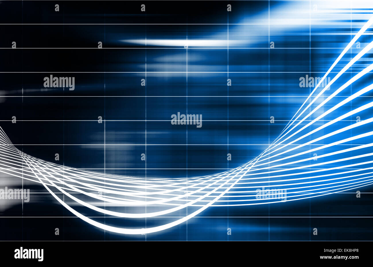 Blue Futuristic Technology Background Stock Photo - Alamy