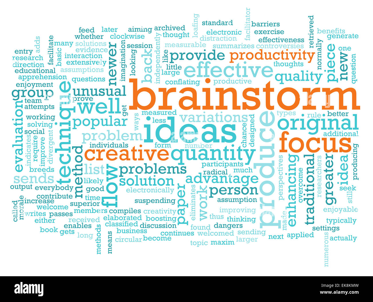 Brainstorm session Cut Out Stock Images & Pictures - Alamy