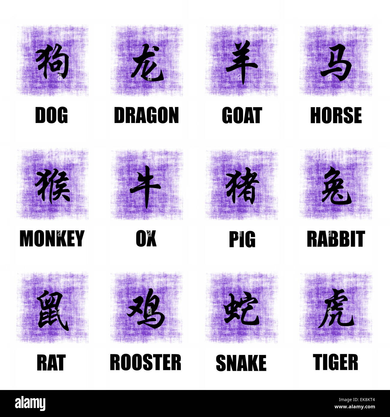 Chinese kanji symbols hi-res stock photography and images - Alamy