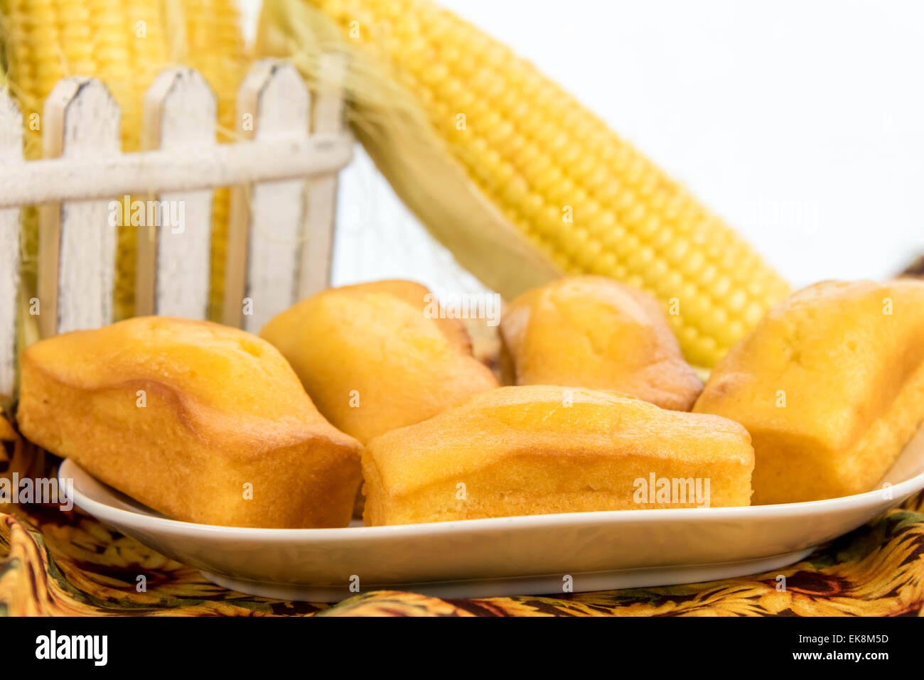 fresh oven baked loaf of cornbread Stock Photo - Alamy