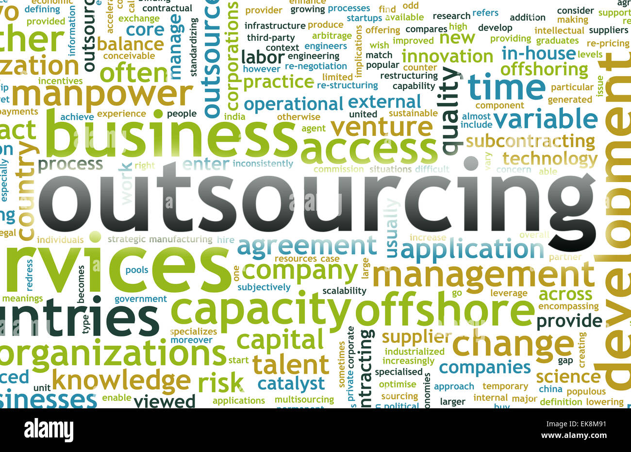 Outsourcing service workforce global hi-res stock photography and ...