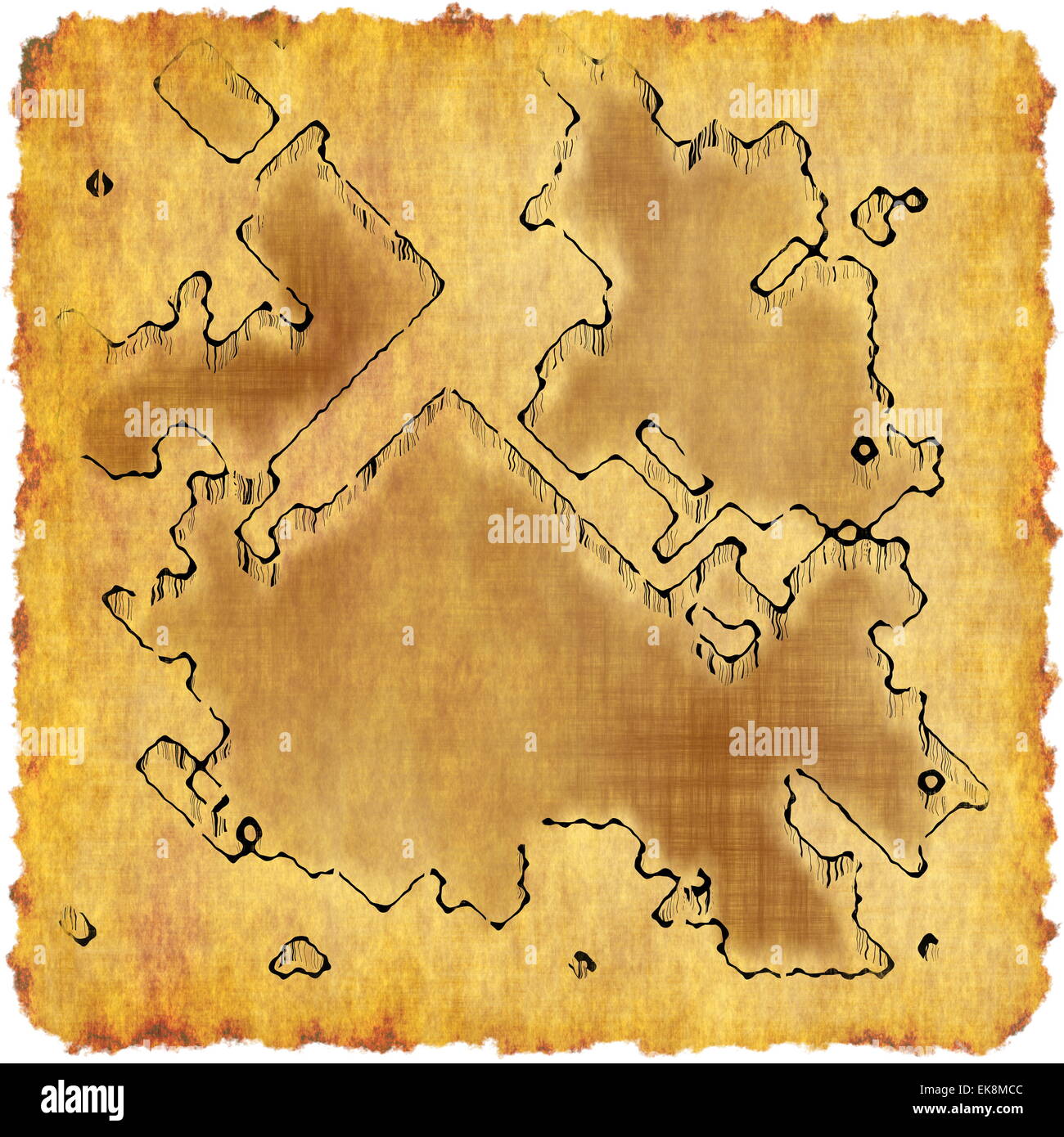 Treasure map building hi-res stock photography and images - Alamy