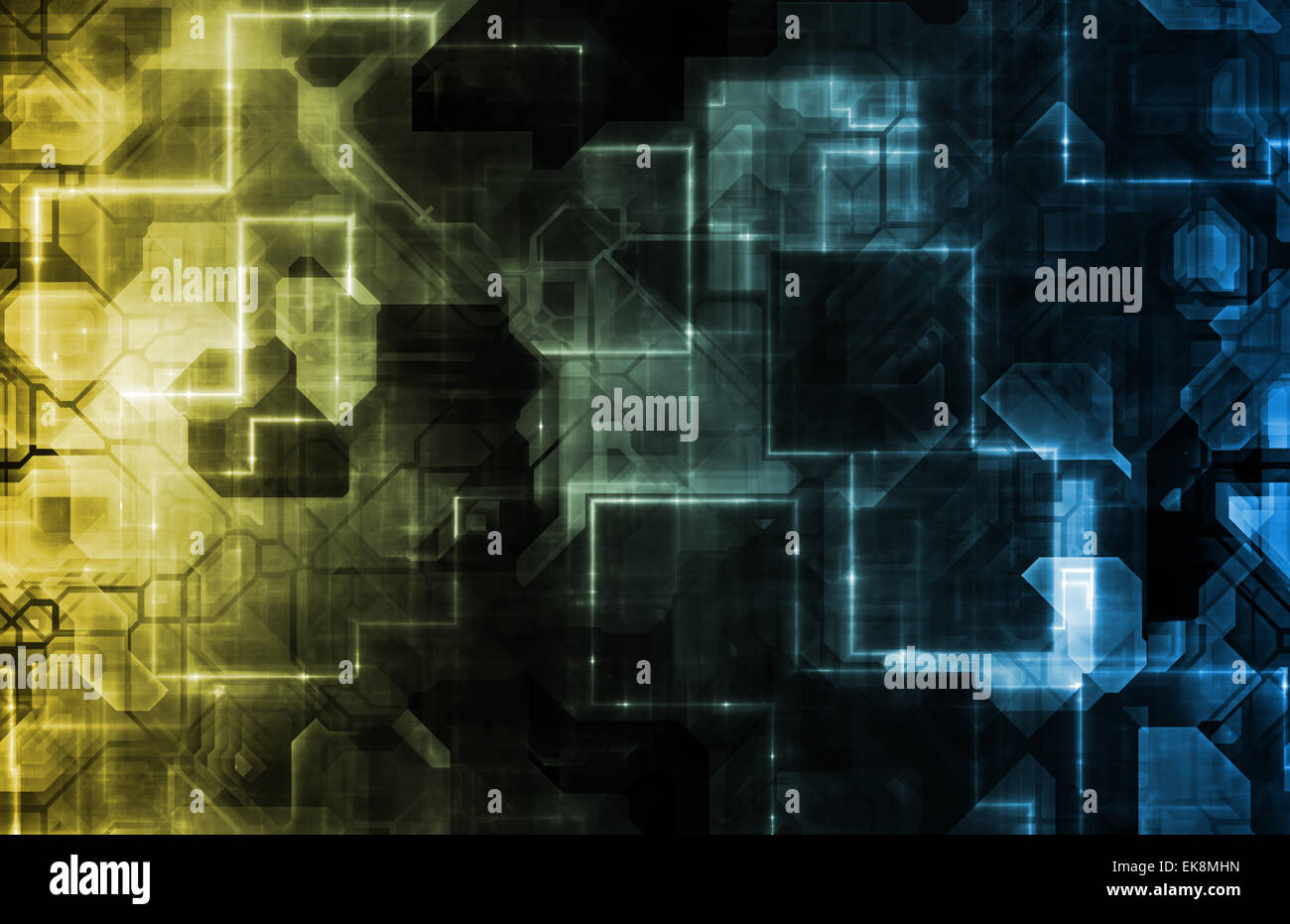 Technology Abstract World Stock Photo - Alamy