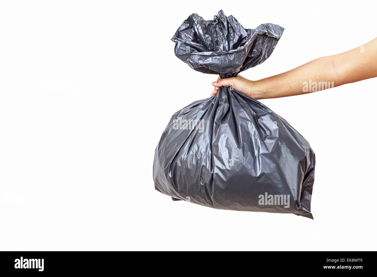 Holding plastic bags hand hi-res stock photography and images - Alamy