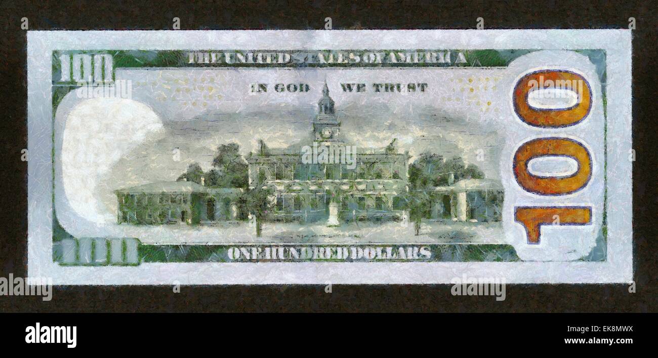 New 100 U S Dollar Banknote High Resolution Stock Photography and ...