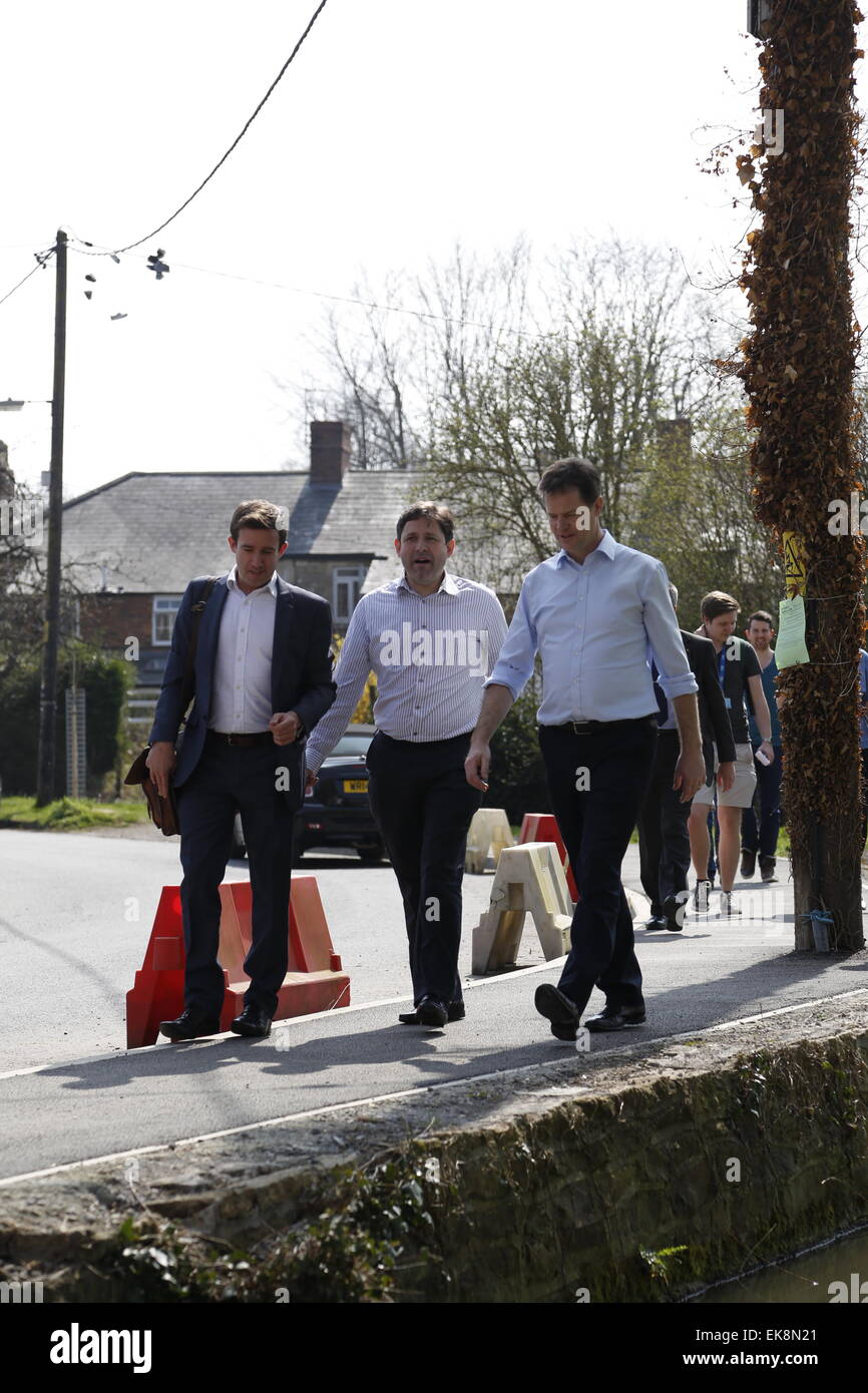 Chippenham, UK. 08th Apr, 2015. Deputy Prime Minister & leader of the ...