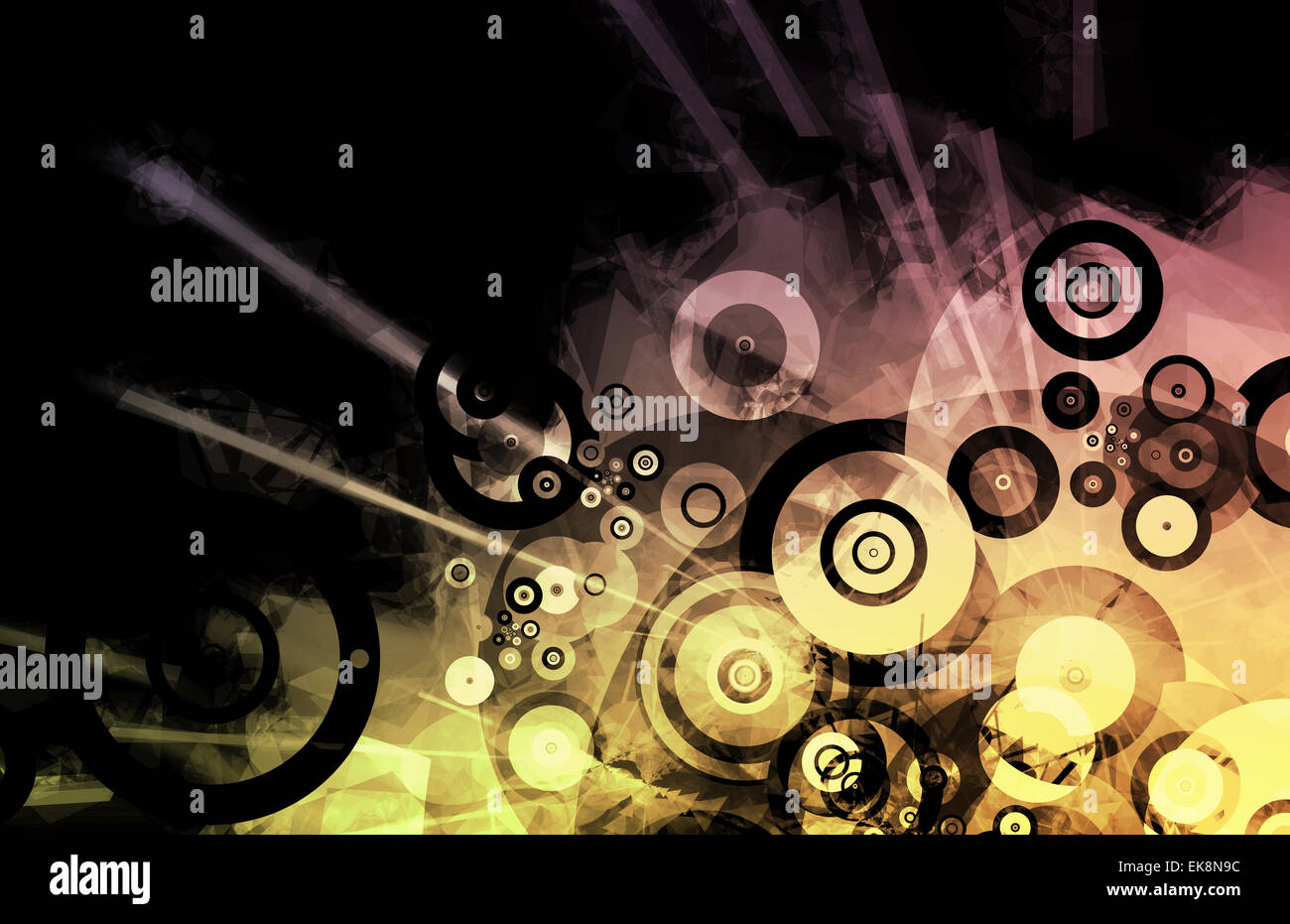 Music Inspired DJ Abstract Background Stock Photo - Alamy
