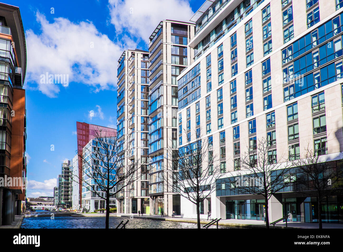 Merchant Square Paddington Waterside - London Stock Photo - Alamy