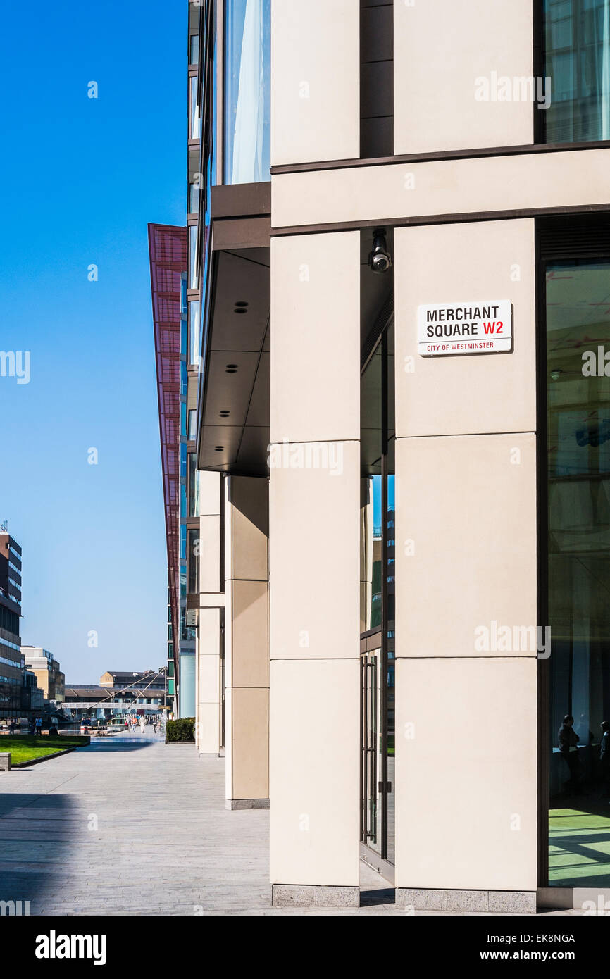 Merchant Square Paddington Waterside - London Stock Photo - Alamy