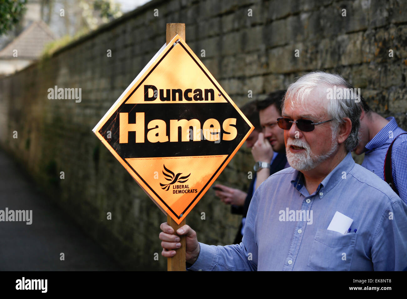 Chippenham, UK. 08th Apr, 2015. Deputy Prime Minister & leader of the ...