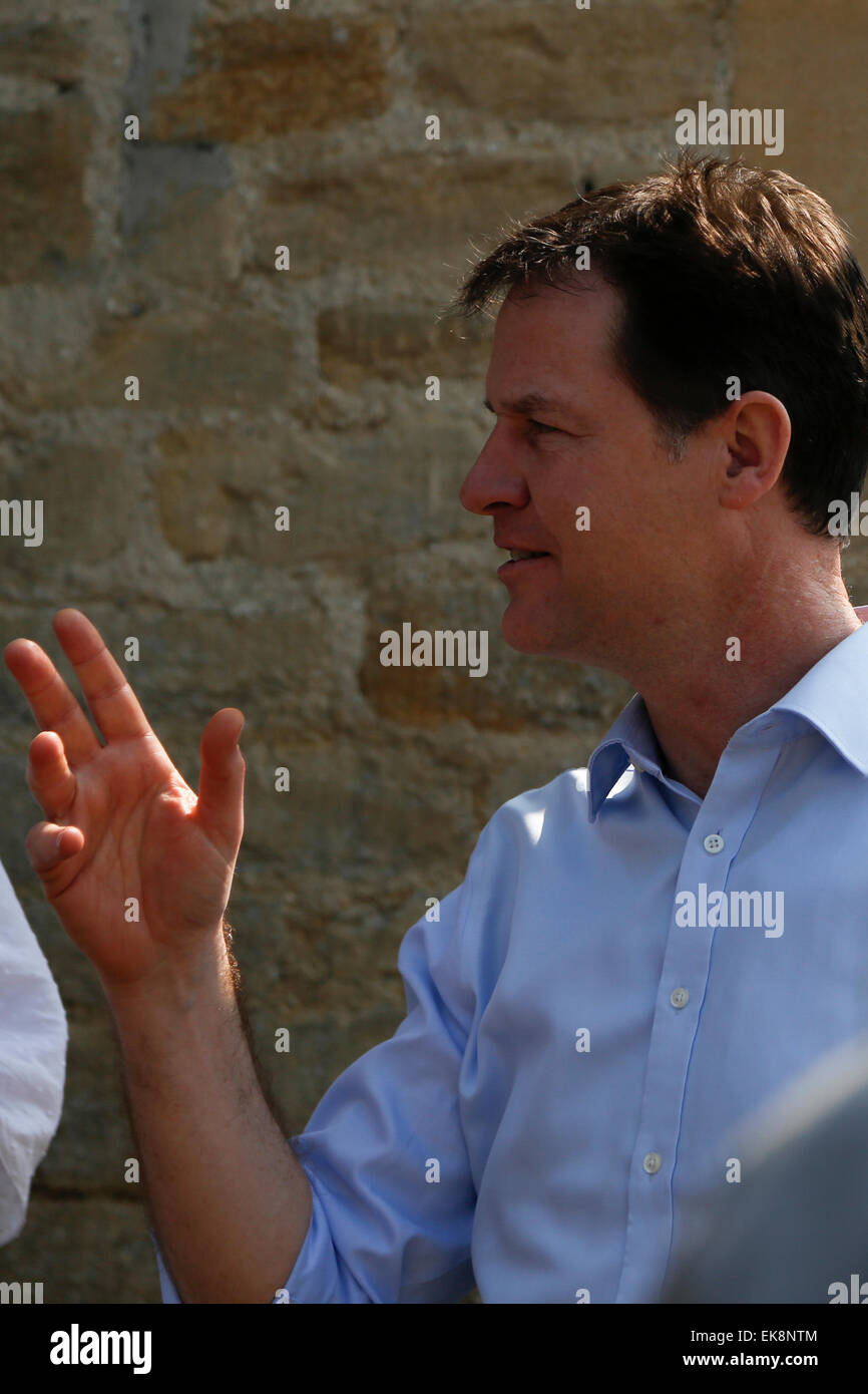 Chippenham, UK. 08th Apr, 2015. Deputy Prime Minister & leader of the ...
