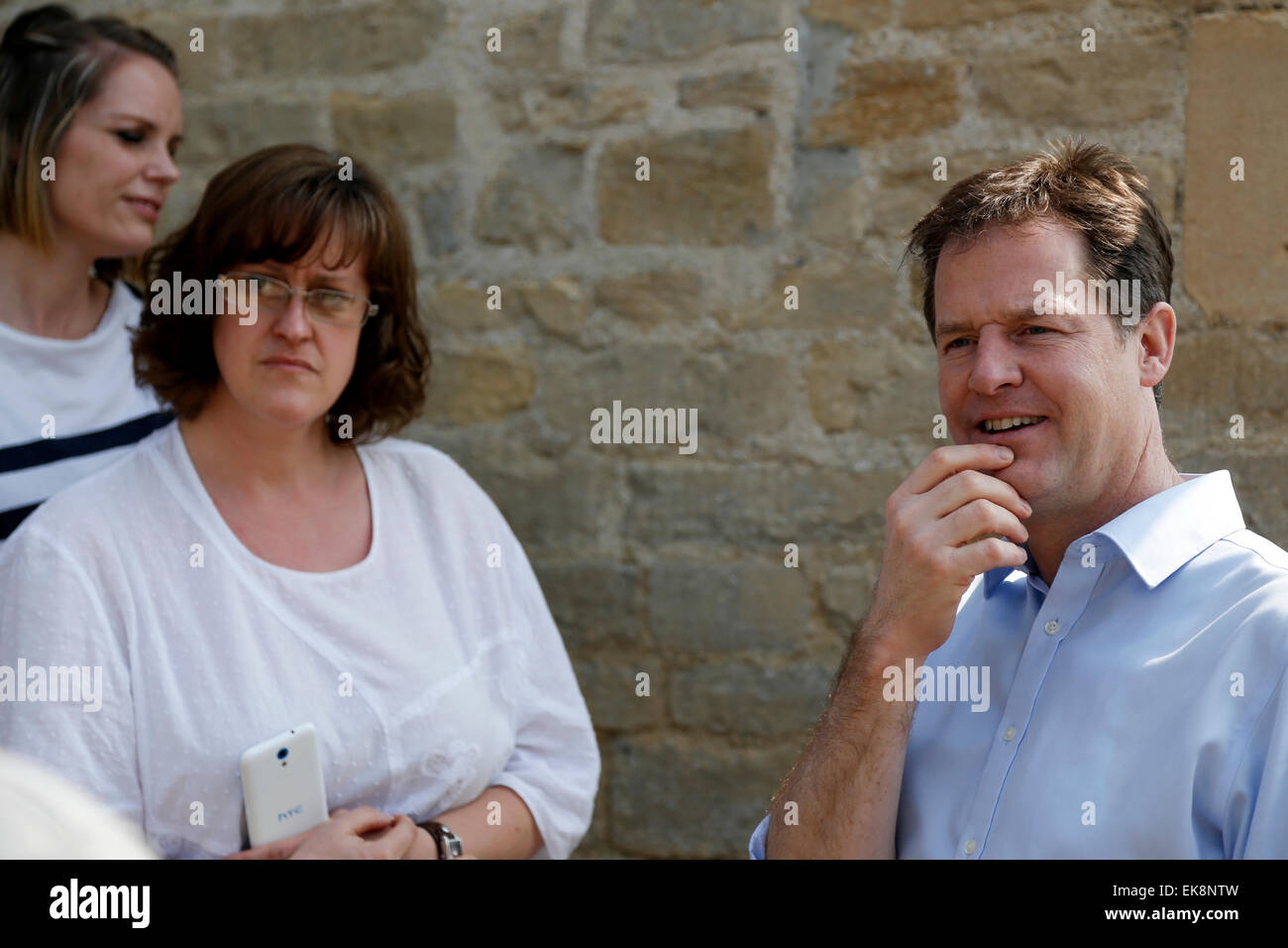 Chippenham, UK. 08th Apr, 2015. Deputy Prime Minister & leader of the ...