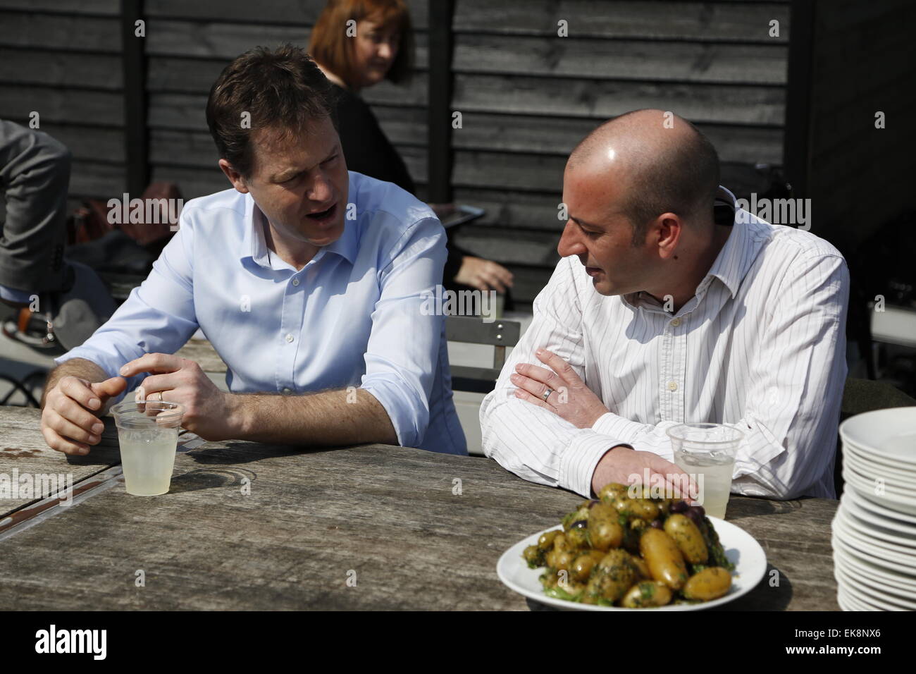 Chippenham, UK. 08th Apr, 2015. Deputy Prime Minister & leader of the ...