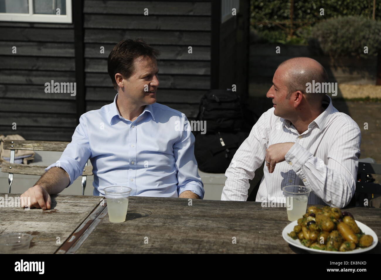 Chippenham, UK. 08th Apr, 2015. Deputy Prime Minister & leader of the ...