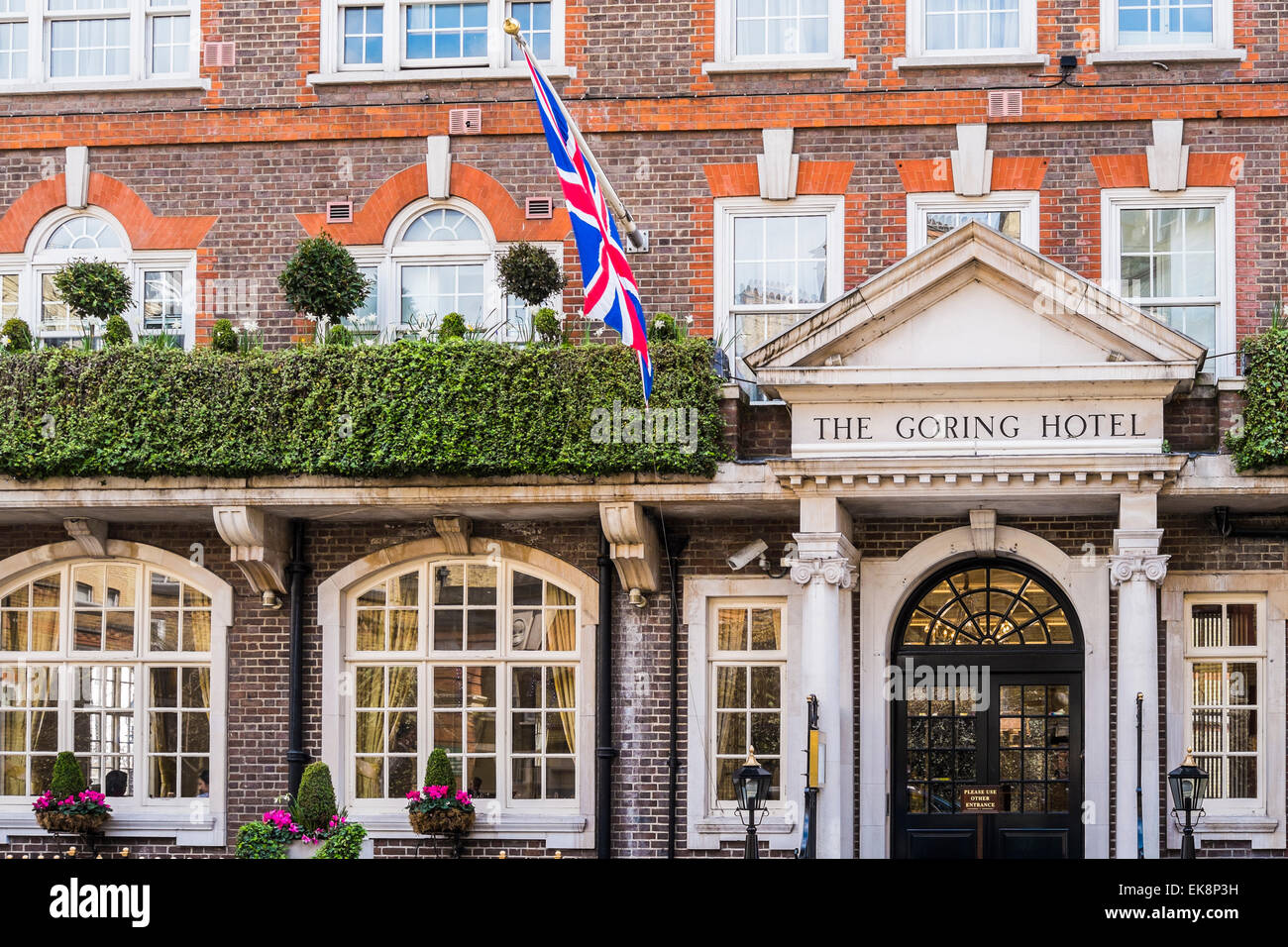 The Goring Hotel Belgravia - London Stock Photo - Alamy
