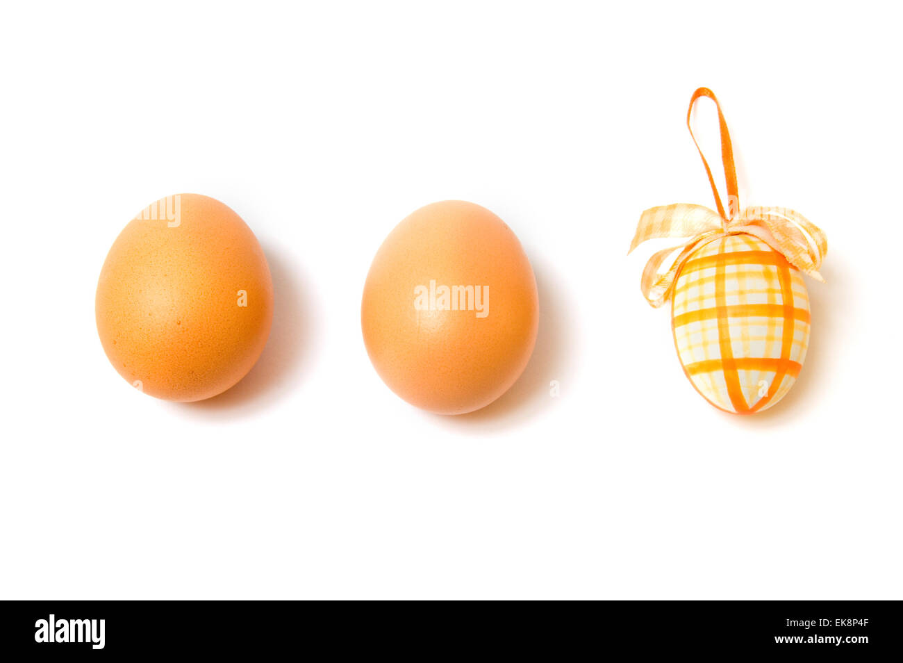 Three easter eggs Stock Photo - Alamy