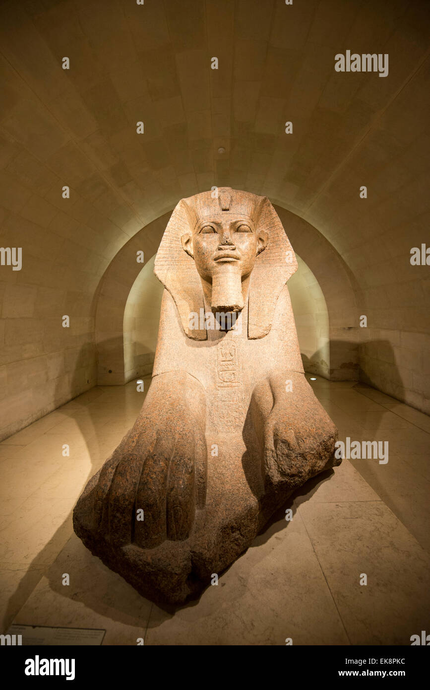 Louvre sphinx hi-res stock photography and images - Alamy