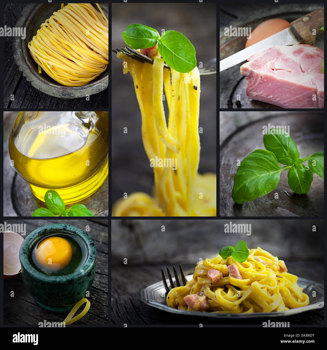 Collage restaurant hi-res stock photography and images - Alamy