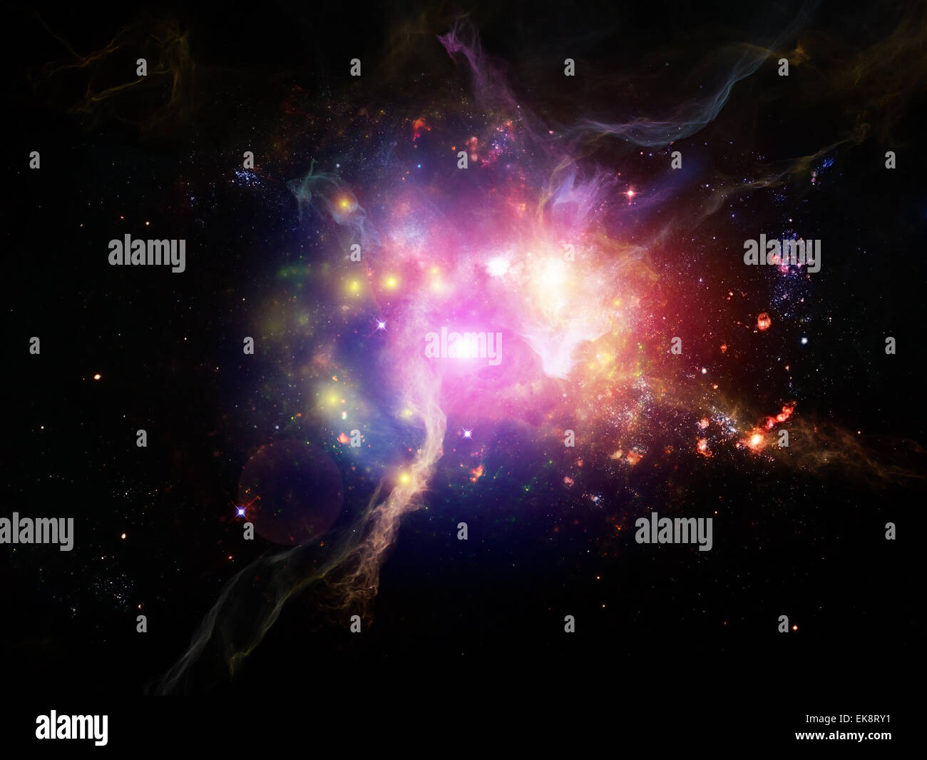 Cosmic composition hi-res stock photography and images - Alamy