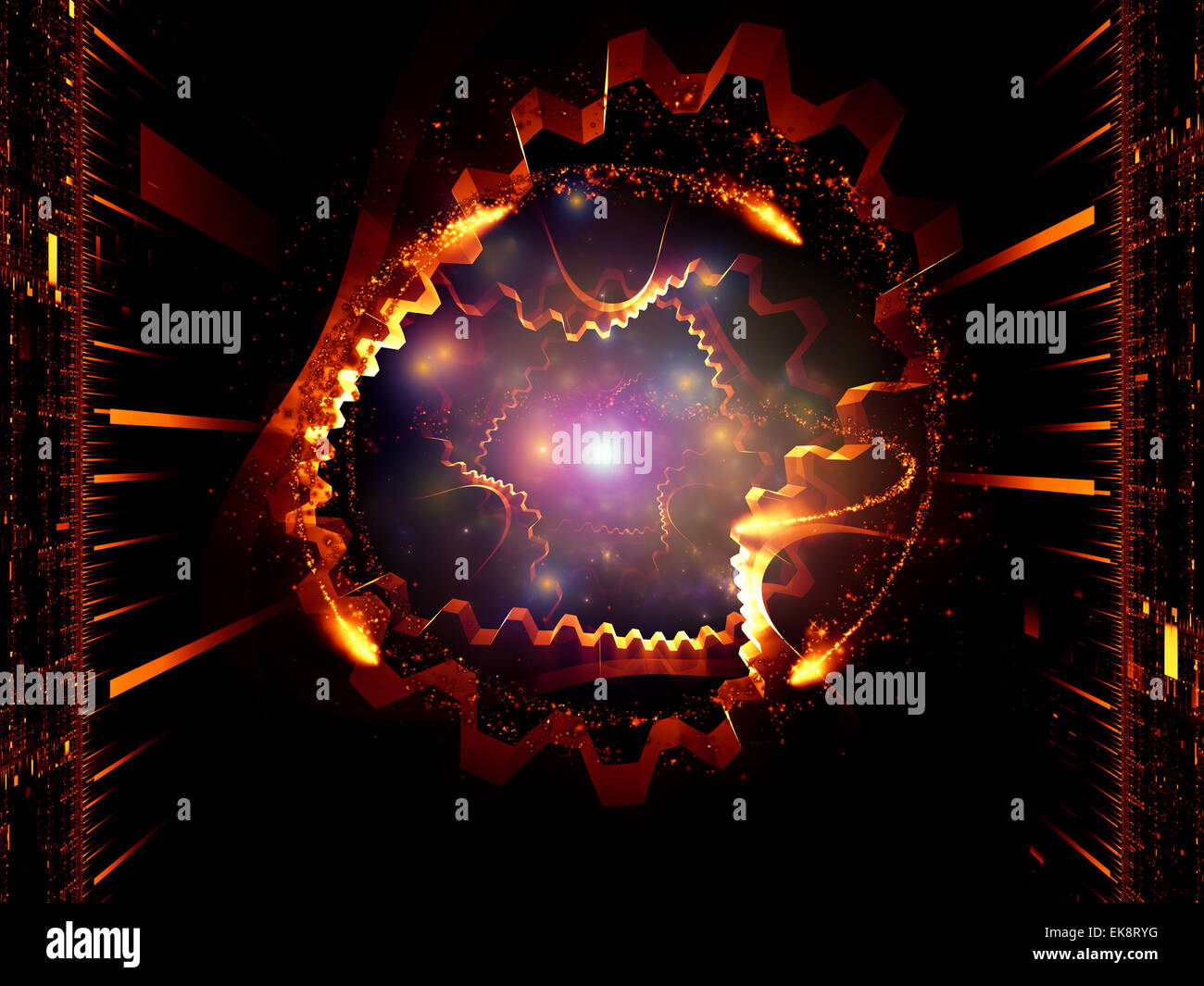 Paths of Technology Stock Photo - Alamy