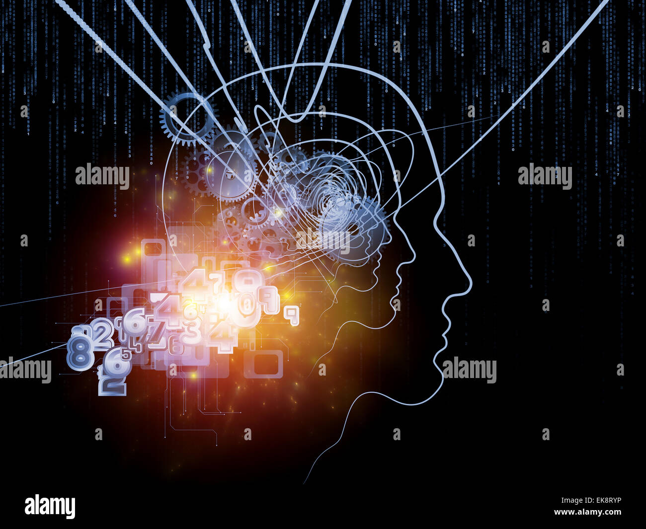 Vision of Technology Stock Photo - Alamy